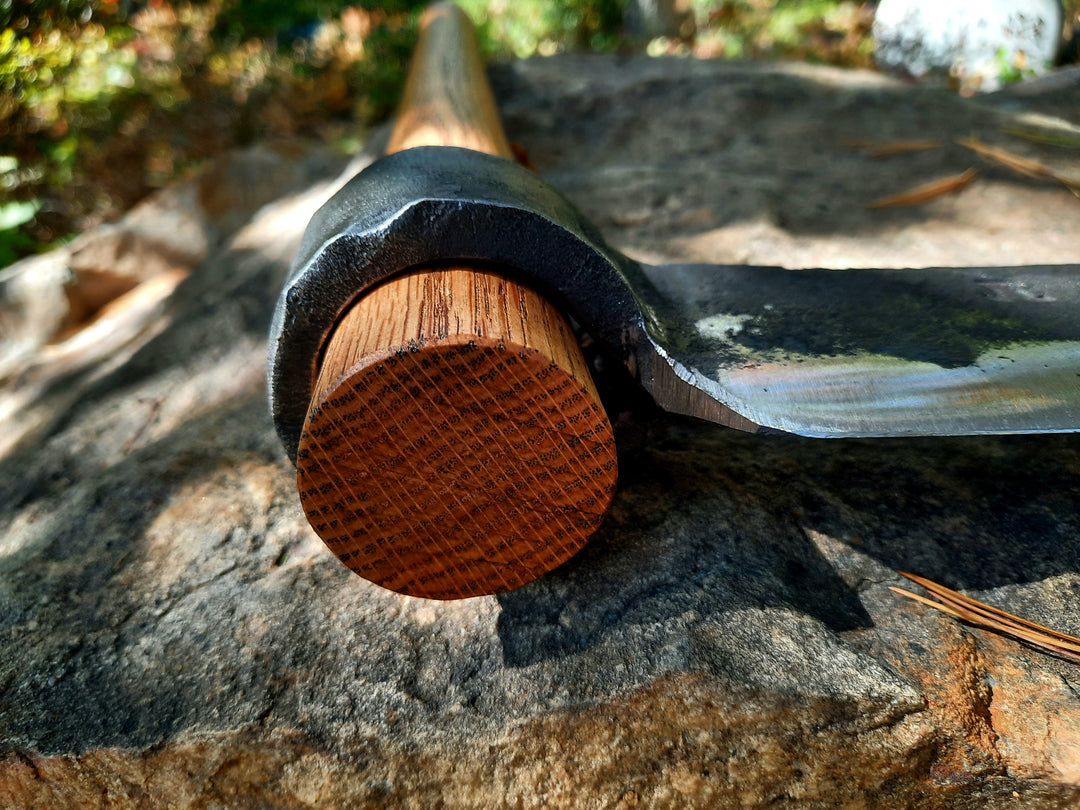 Hand forged Froe wood splitting tool – Refiner's Forge